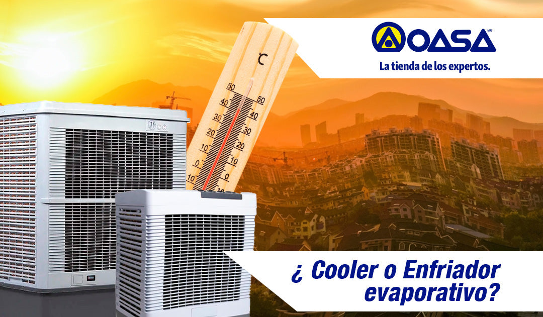 Cooler o enfriador evaporativo.