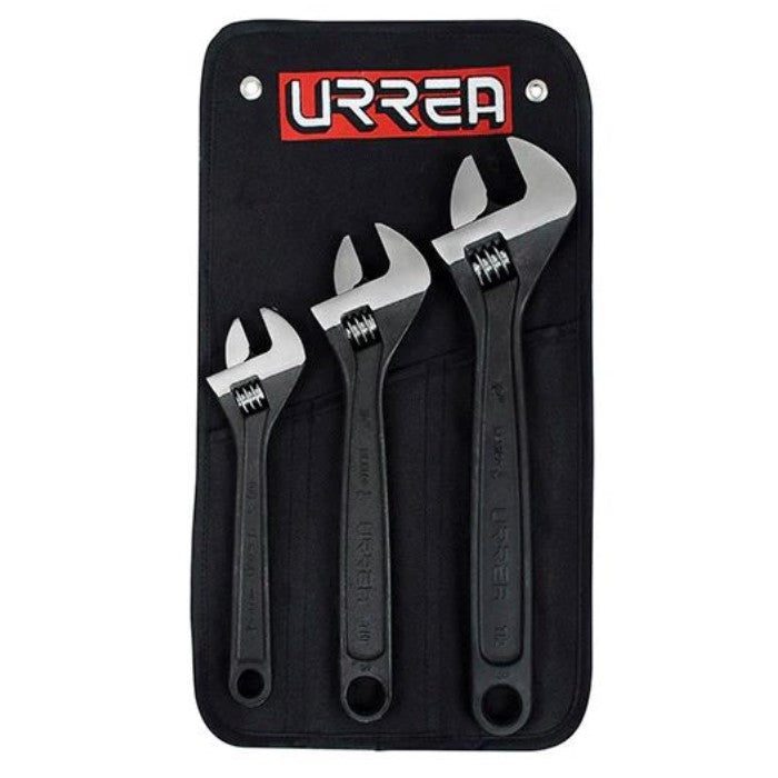 Juego de 3 llaves crecientes black de 8 a 12plg.